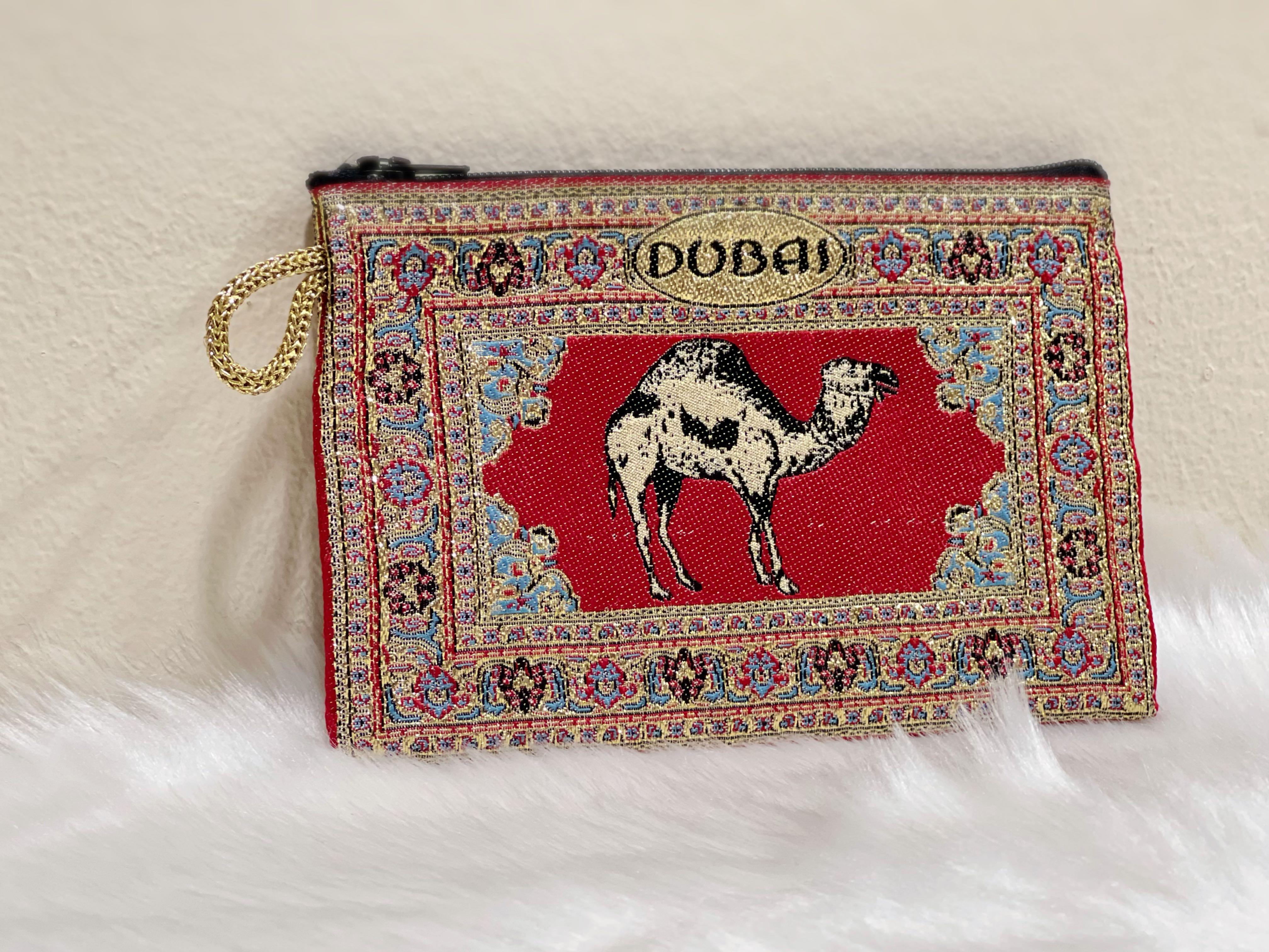 Dubai Souvenir Camel Pouch, Men's Fashion, Bags, Belt bags, Clutches ...