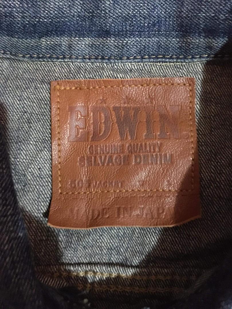 EDWIN Made in Japan Denim Jacket (Authentic), Men's Fashion, Coats ...