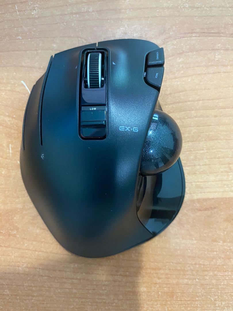 ELECOM LEFT HANDED TRACKBALL Model M-XT4DRBK, Computers & Tech, Parts ...