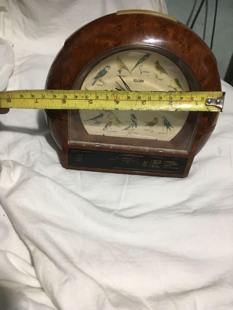 elgin desk top clock original, Luxury, Watches on Carousell