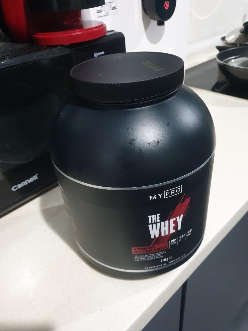Empty protein powder container, TV & Home Appliances, Kitchen ...