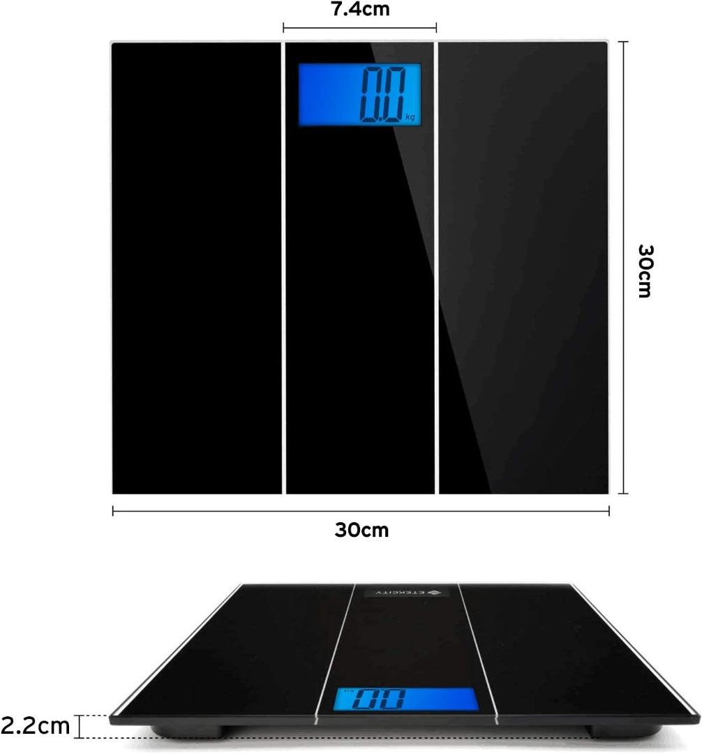 Etekcity Scales For Body Weight, Digital Bathroom Weighing Scales With ...