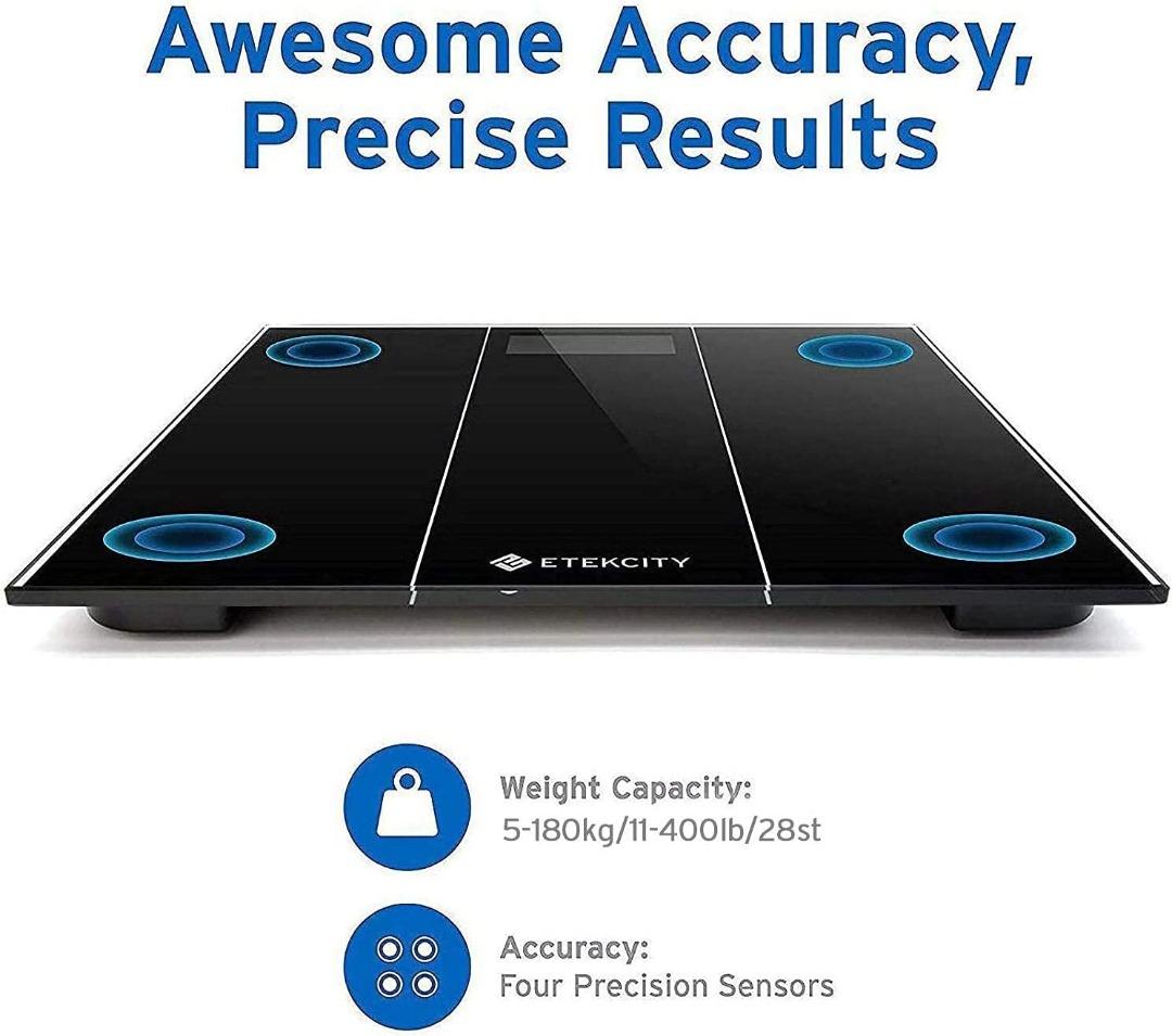 Etekcity Scales For Body Weight, Digital Bathroom Weighing Scales With ...