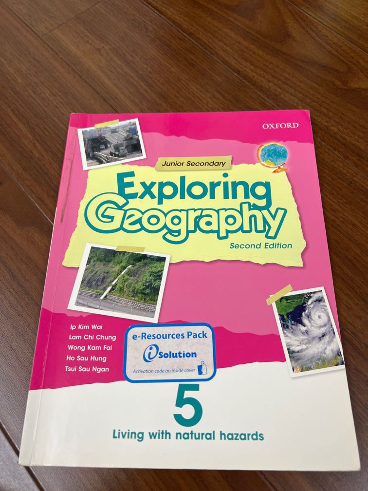 Exploring Geography 5 living with natural hazards, 興趣及遊戲, 書本 & 文具, 教科書 ...