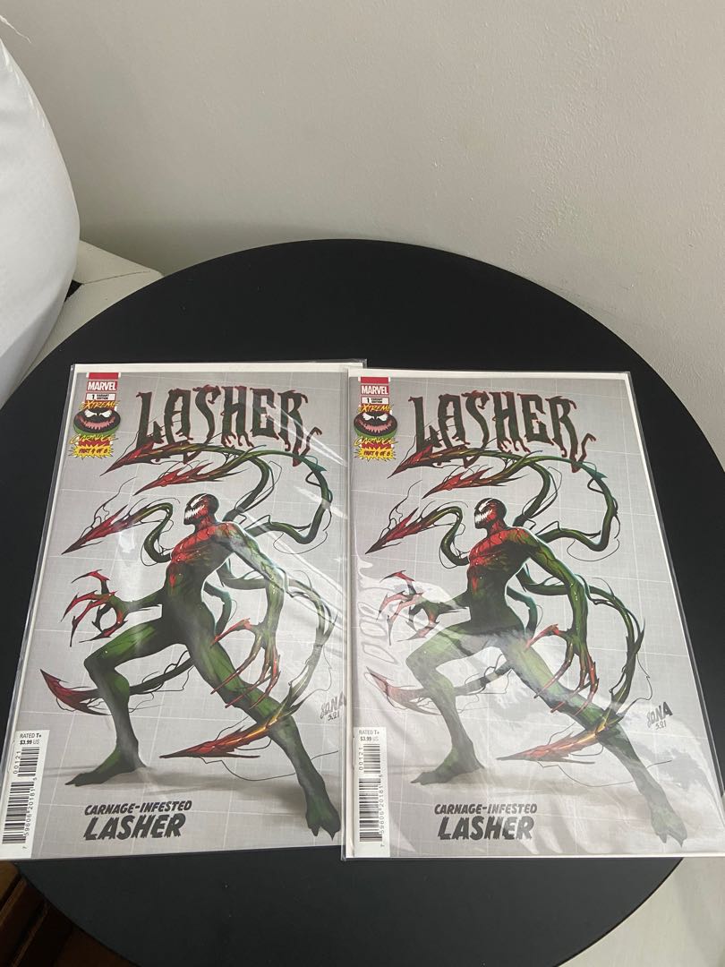 Extreme Carnage Lasher #1 Marvel Comic, Hobbies & Toys, Books ...