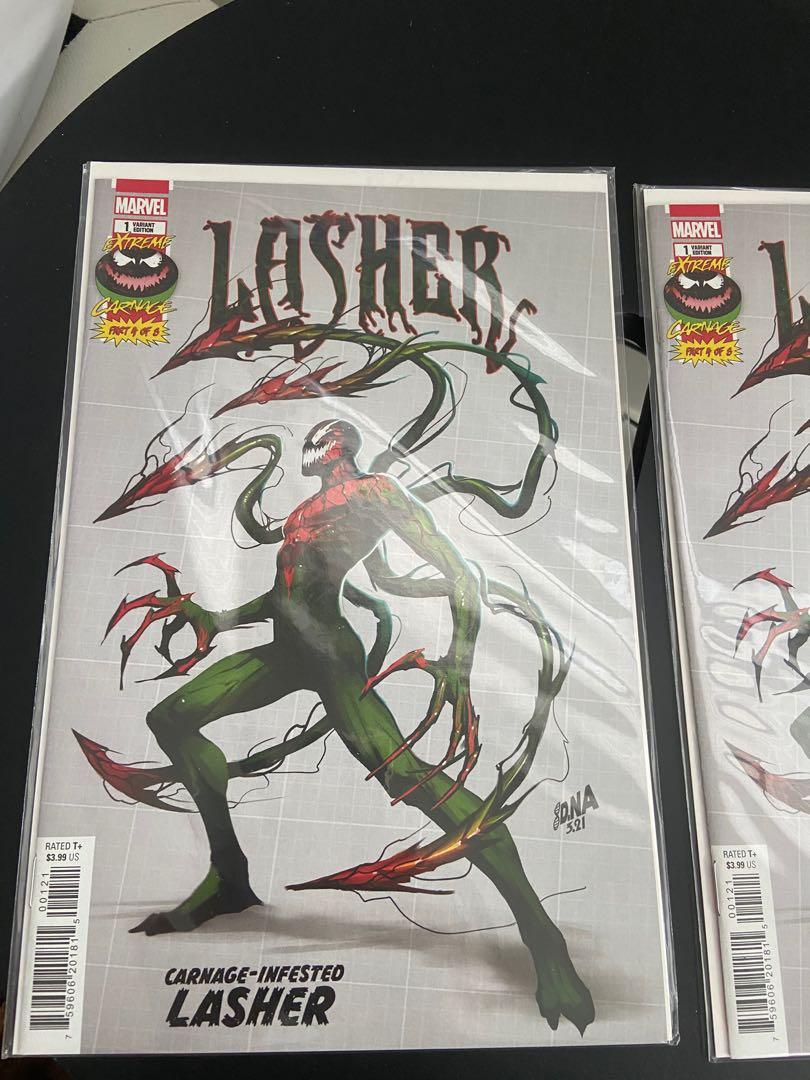 Extreme Carnage Lasher #1 Marvel Comic, Hobbies & Toys, Books ...