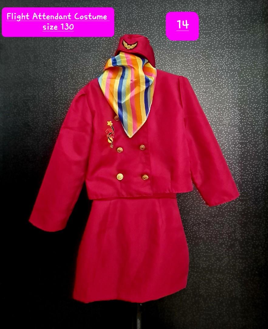 Flight Attendant Costume, Babies & Kids, Babies & Kids Fashion on Carousell