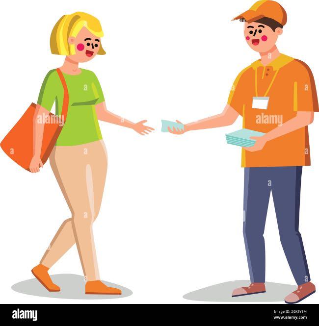 Flyer distributor @ Mall, Bulletin Board, Looking For on Carousell