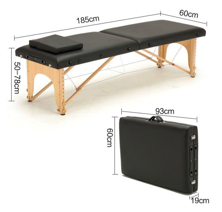 Foldable Portable massage spa bed, Furniture & Home Living, Furniture ...