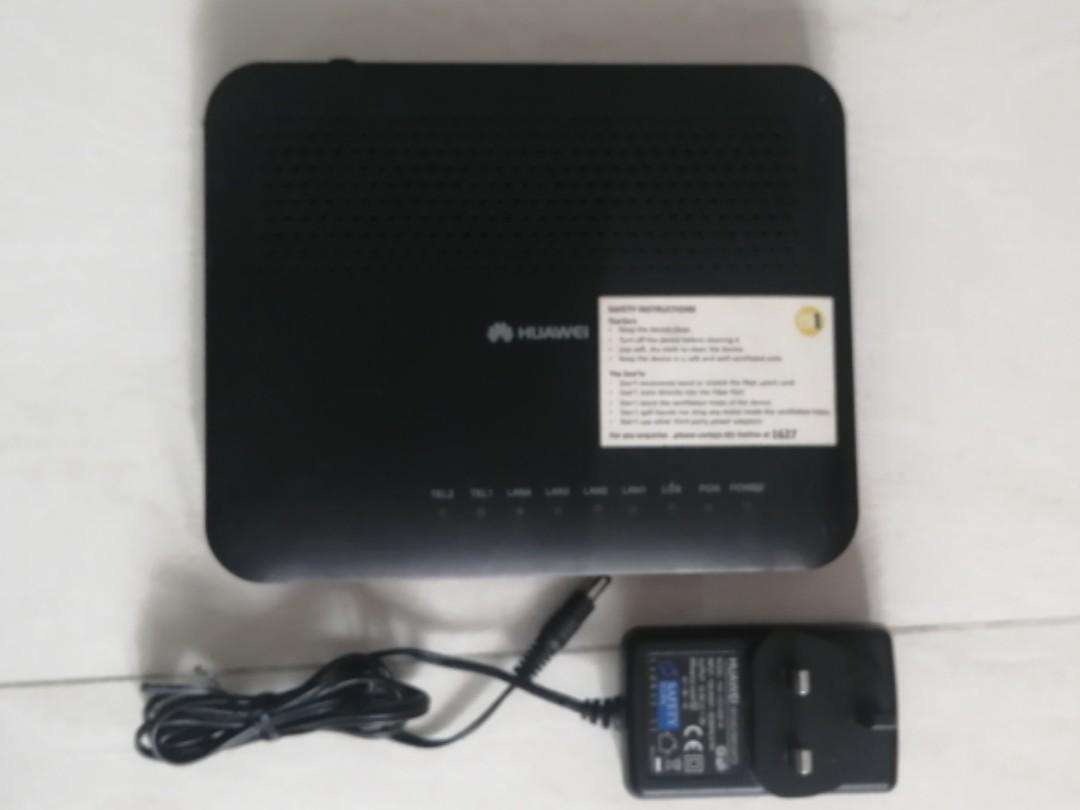 Free Huawei Echolife modem router ont to bless, Computers & Tech, Parts ...
