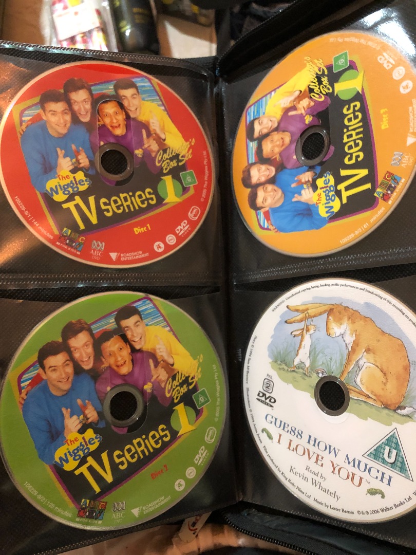 FREE Original DVDS VCDs for Children: The Wiggles, Harold & the Purple ...
