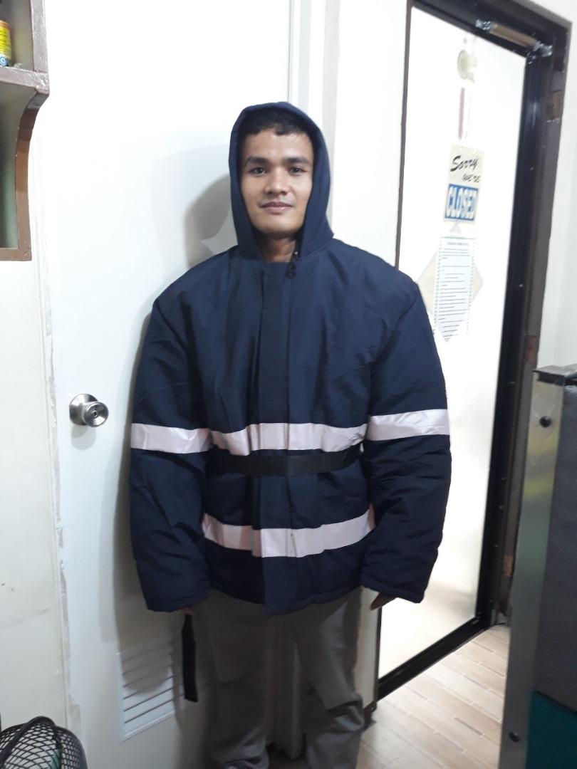 freezer jackets cold storage jacket, Men's Fashion, Tops & Sets ...