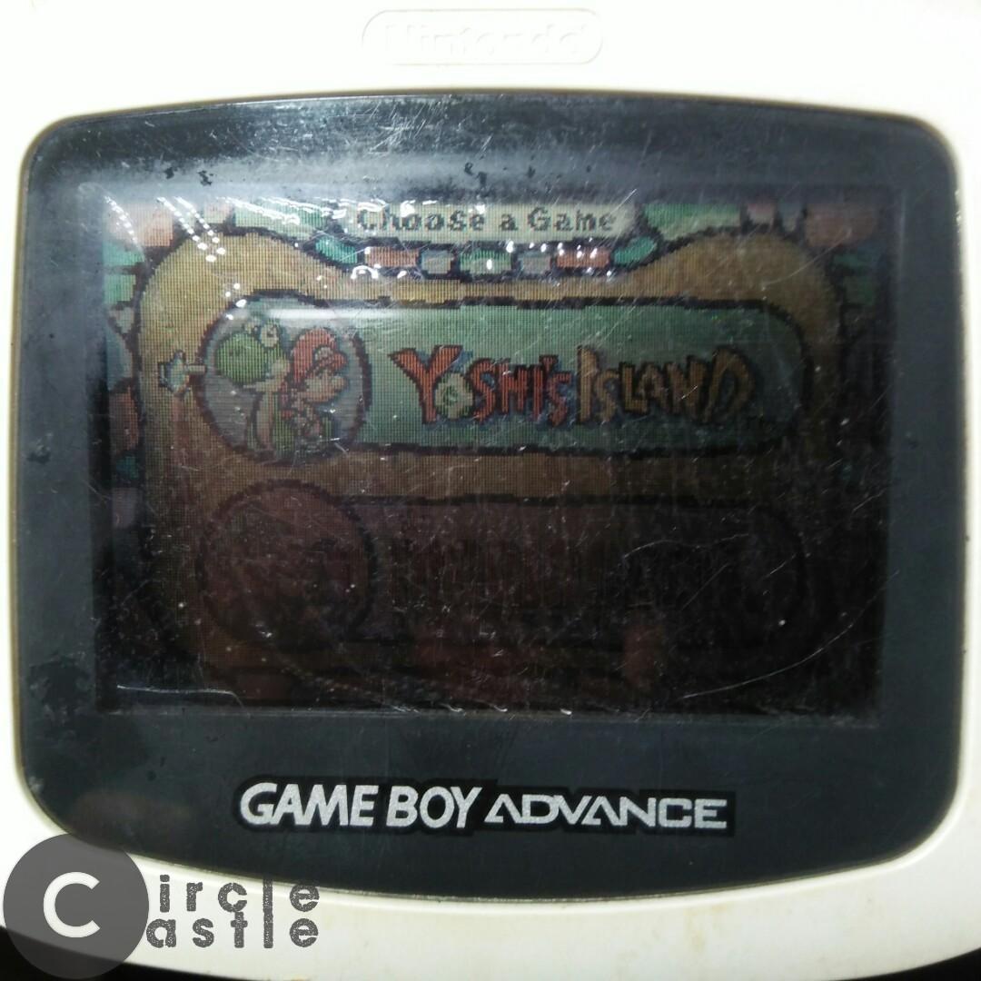 Gameboy Advance AGB-001 Arctic White comes with Super Mario Advance GBA games, Video Gaming ...
