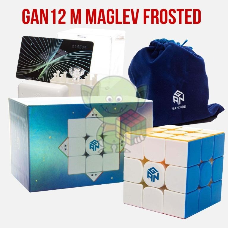 Gan 12 Maglev 3x3 Speed Cube UV & Frosted, Hobbies & Toys, Toys & Games ...