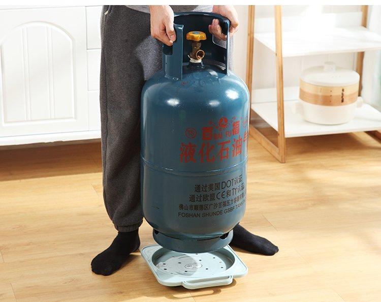 Gas Cylinder Mobile Bracket Gas Tank Base Universal Wheel Kitchen ...