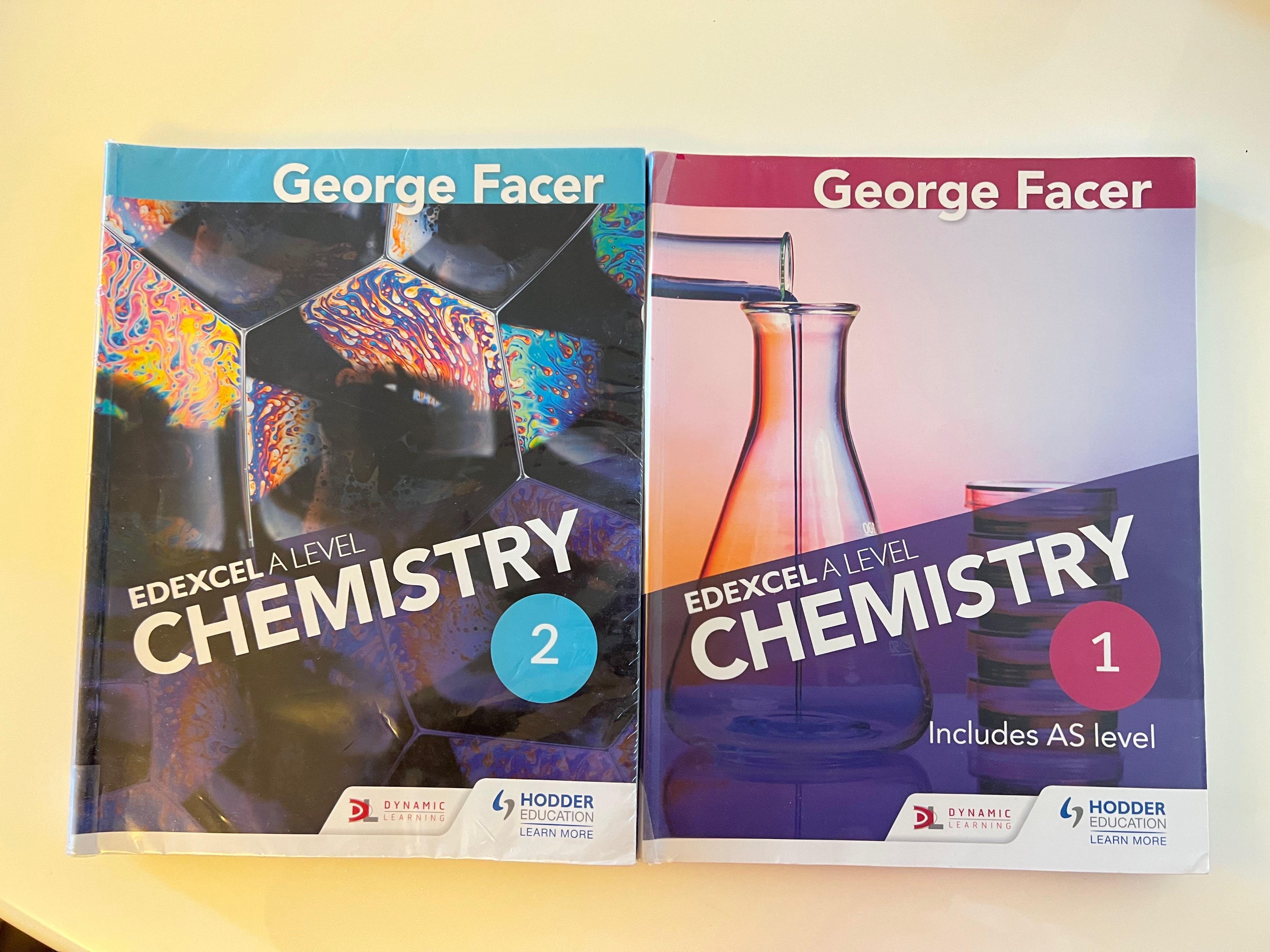George Facer Edexcel A Level Chemistry 1 and 2, 興趣及遊戲, 書本 & 文具, 教科書 ...