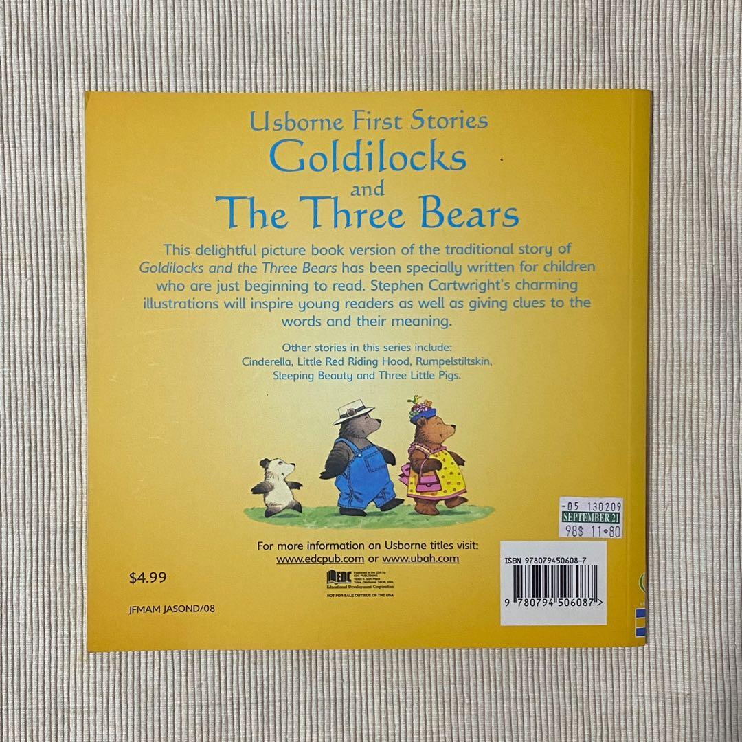 Goldilocks and The Three Bears, Hobbies & Toys, Books & Magazines ...