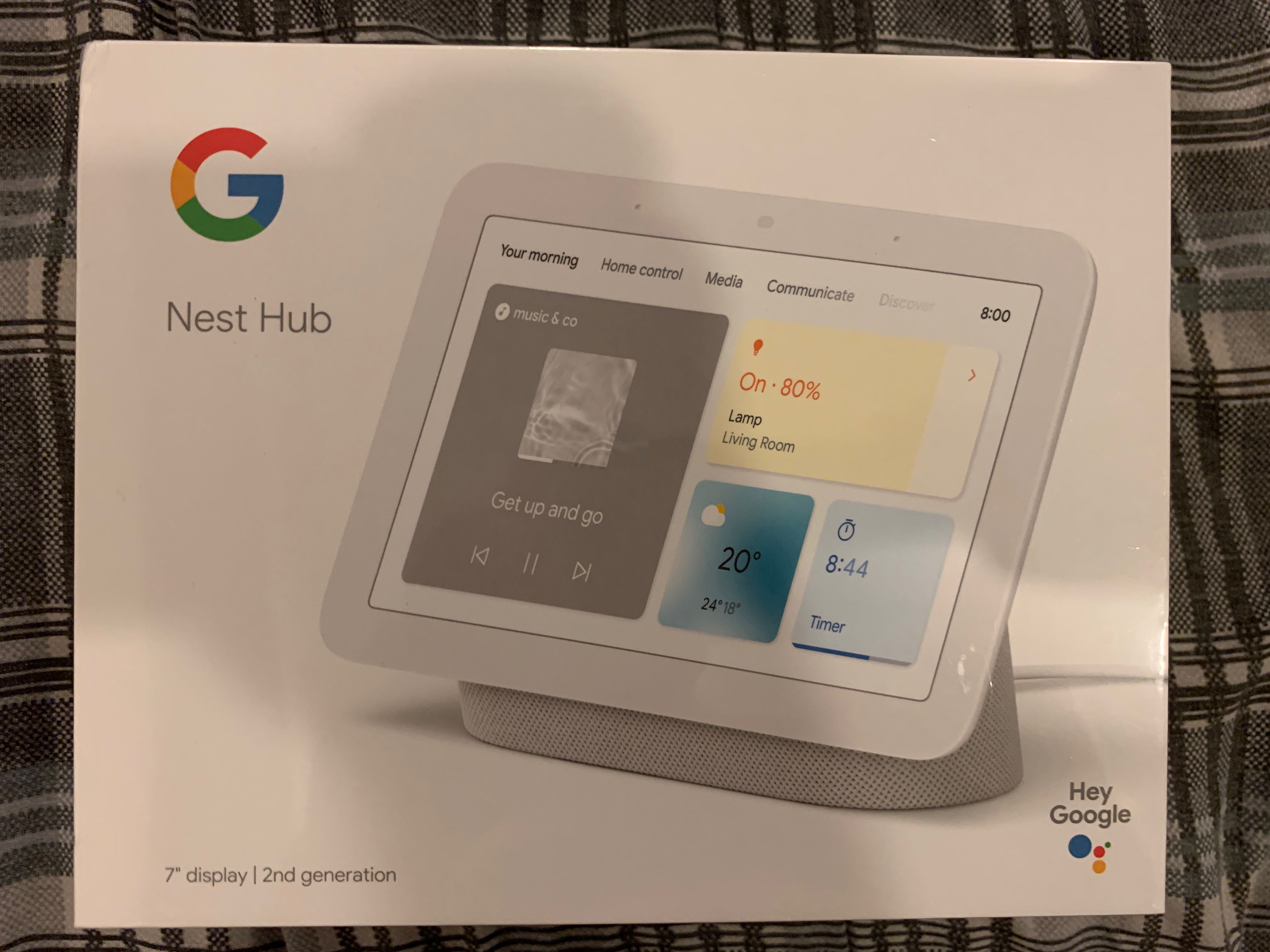 Google Nest Hub Gen 2 - Generation 2, Computers & Tech, Office ...