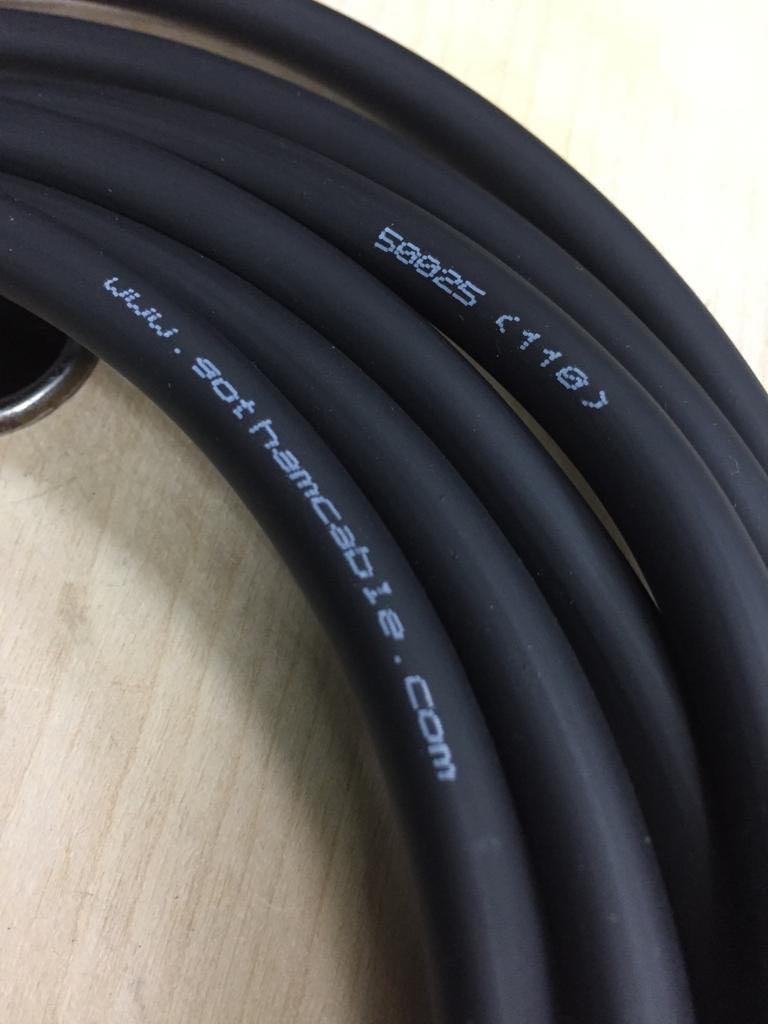 Gotham 50025 3.0M Pair Speaker Cable Free Palic Banana Plugs Gold ...