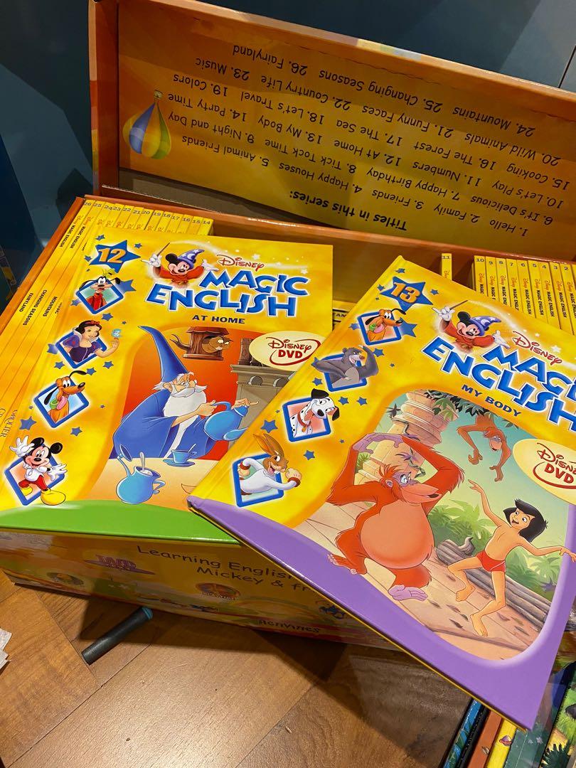 Grolier Disney Magic English, Hobbies & Toys, Books & Magazines ...
