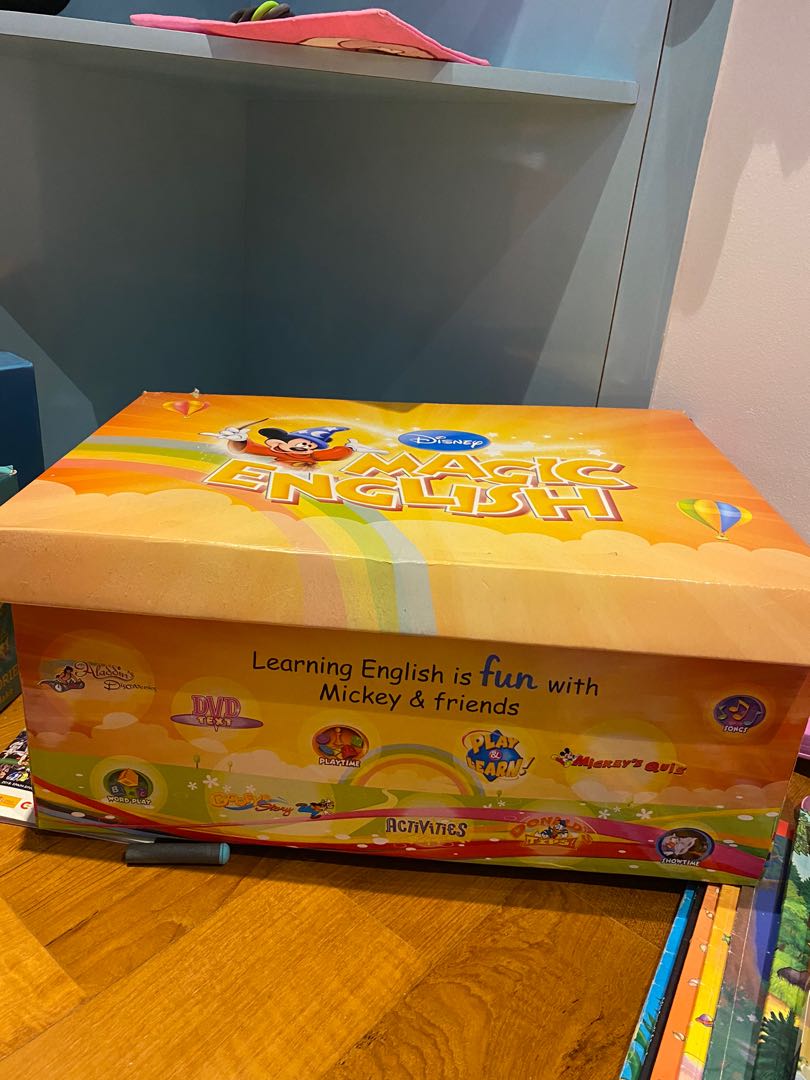 Grolier Disney Magic English, Hobbies & Toys, Books & Magazines ...