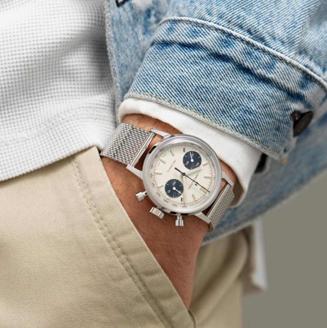 Hamilton American Classic Intra-Matic Chronograph H Mechanical 40mm ...