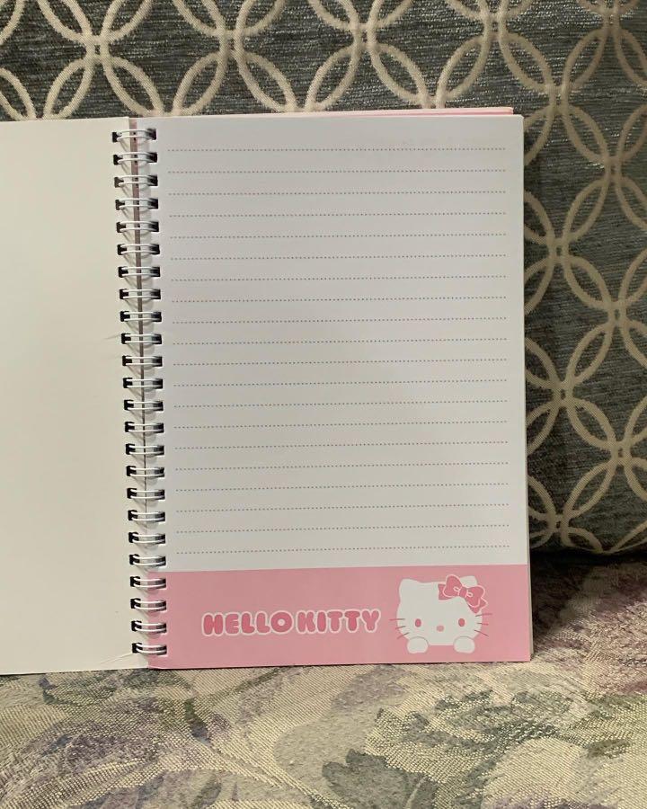 Hello kitty pink notebook, Hobbies & Toys, Stationary & Craft ...
