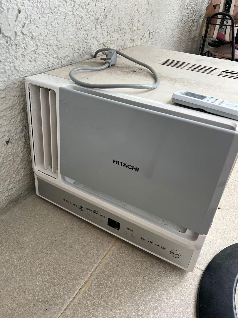 Hitachi 1HP Inverter Window Type Aircon, TV & Home Appliances, Air ...