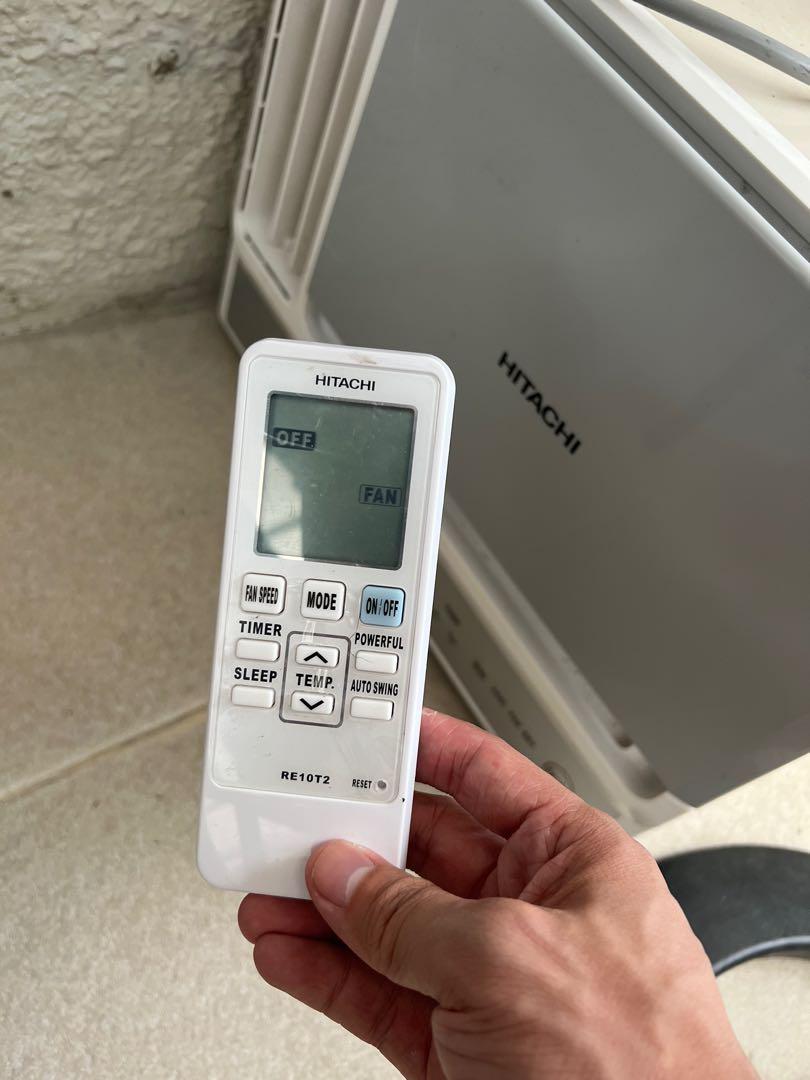 Hitachi 1HP Inverter Window Type Aircon, TV & Home Appliances, Air ...