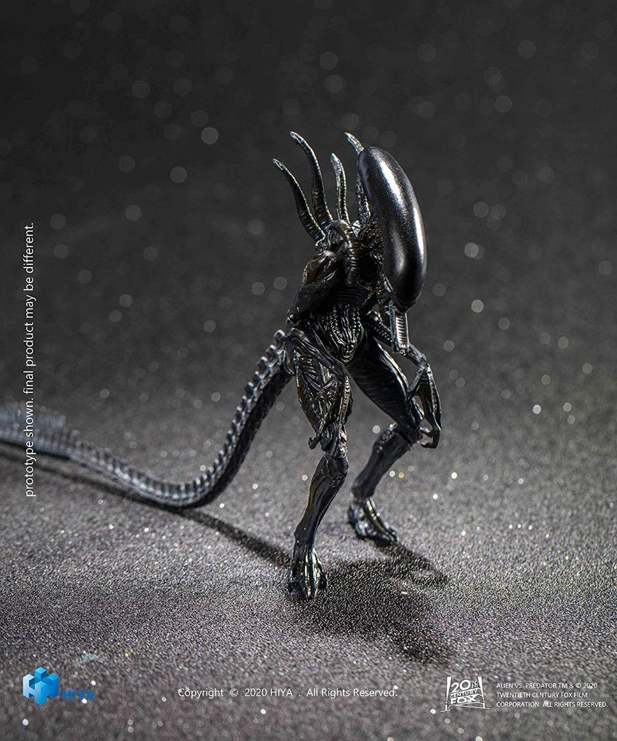 Hiya Toys Alien vs. Predator: Alien Warrior 1:18 Scale Action Figure ...