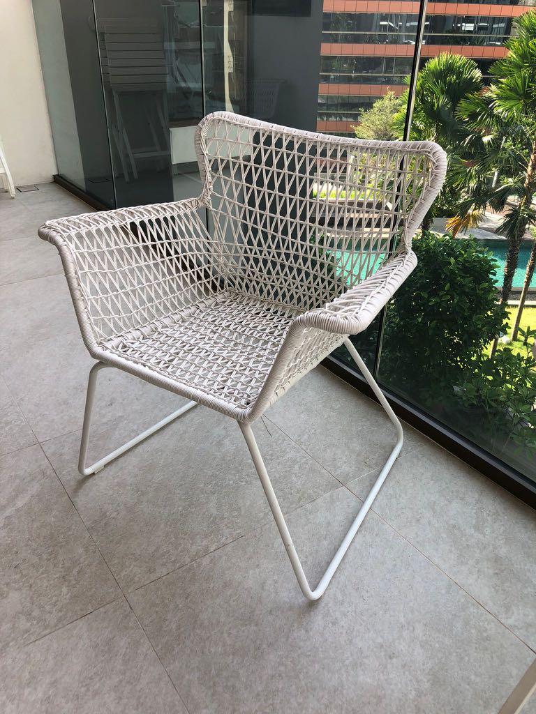 Hogsten chair with armrest, Furniture & Home Living, Furniture, Chairs ...