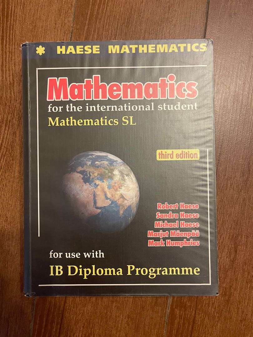 IB SL Math Textbook, 興趣及遊戲, 書本 & 文具, 教科書 - Carousell
