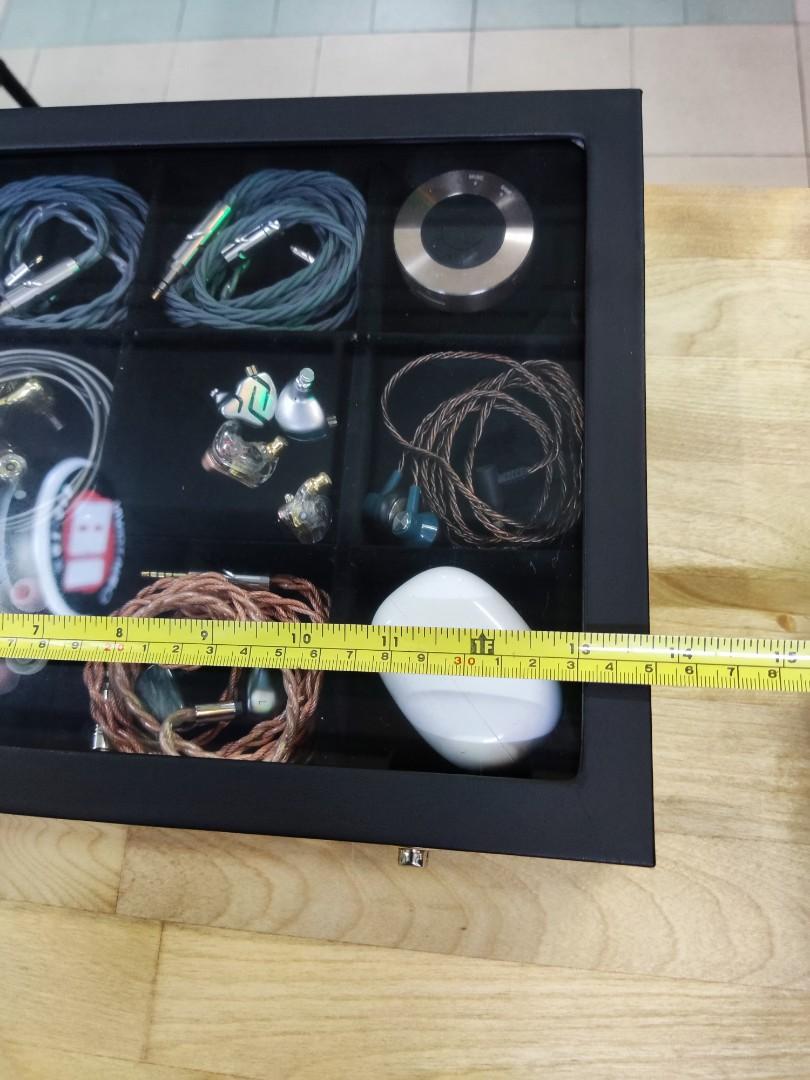 (sold out)IEM collector accessories display case, Audio, Portable Audio ...