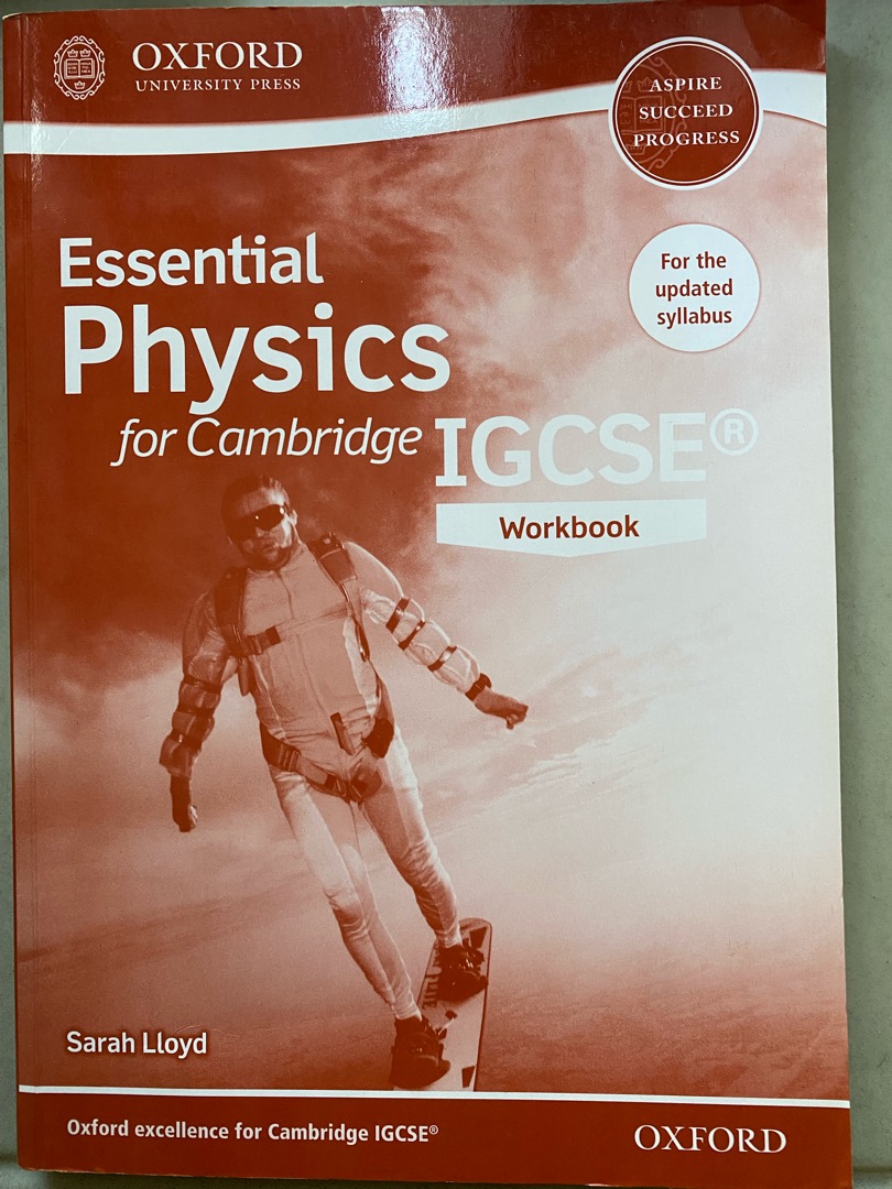IGCSE Physics Workbook (With answer), 興趣及遊戲, 書本 & 文具, 教科書 - Carousell