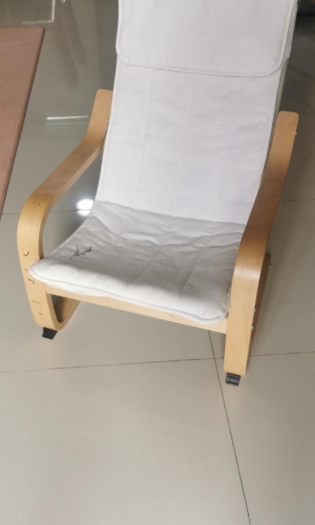 Ikea Poang toddler chair, Babies & Kids, Baby Nursery & Kids Furniture ...