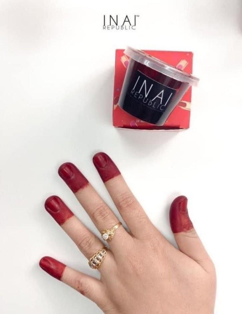 Inai Republic Modern Dip Henna / Inai Celup, Beauty & Personal Care ...