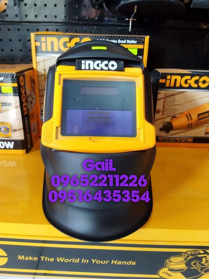 INGCO Auto Darkening Welding Helmet, Commercial & Industrial ...
