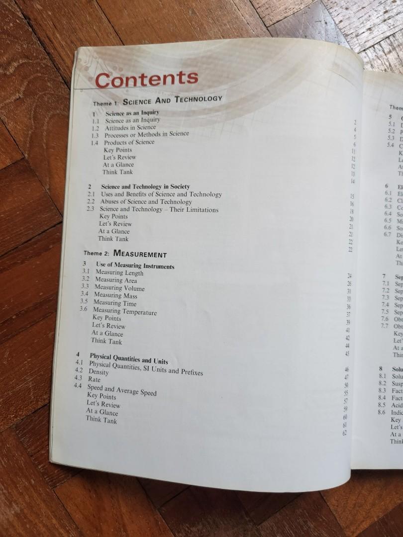 Lower Secondary Science Textbooks (Interactive Science), Hobbies & Toys ...