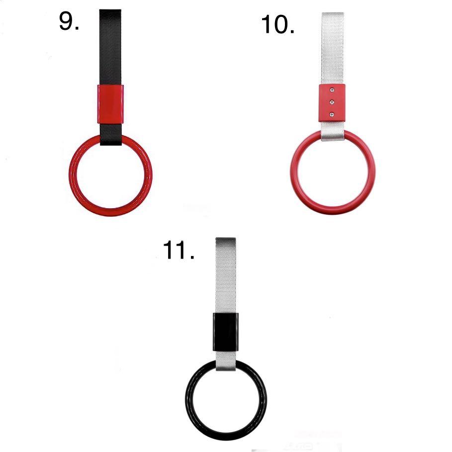 JDM TSUKIRAWA RING CHARMS MRT HANDLE, Motorcycles, Motorcycle ...