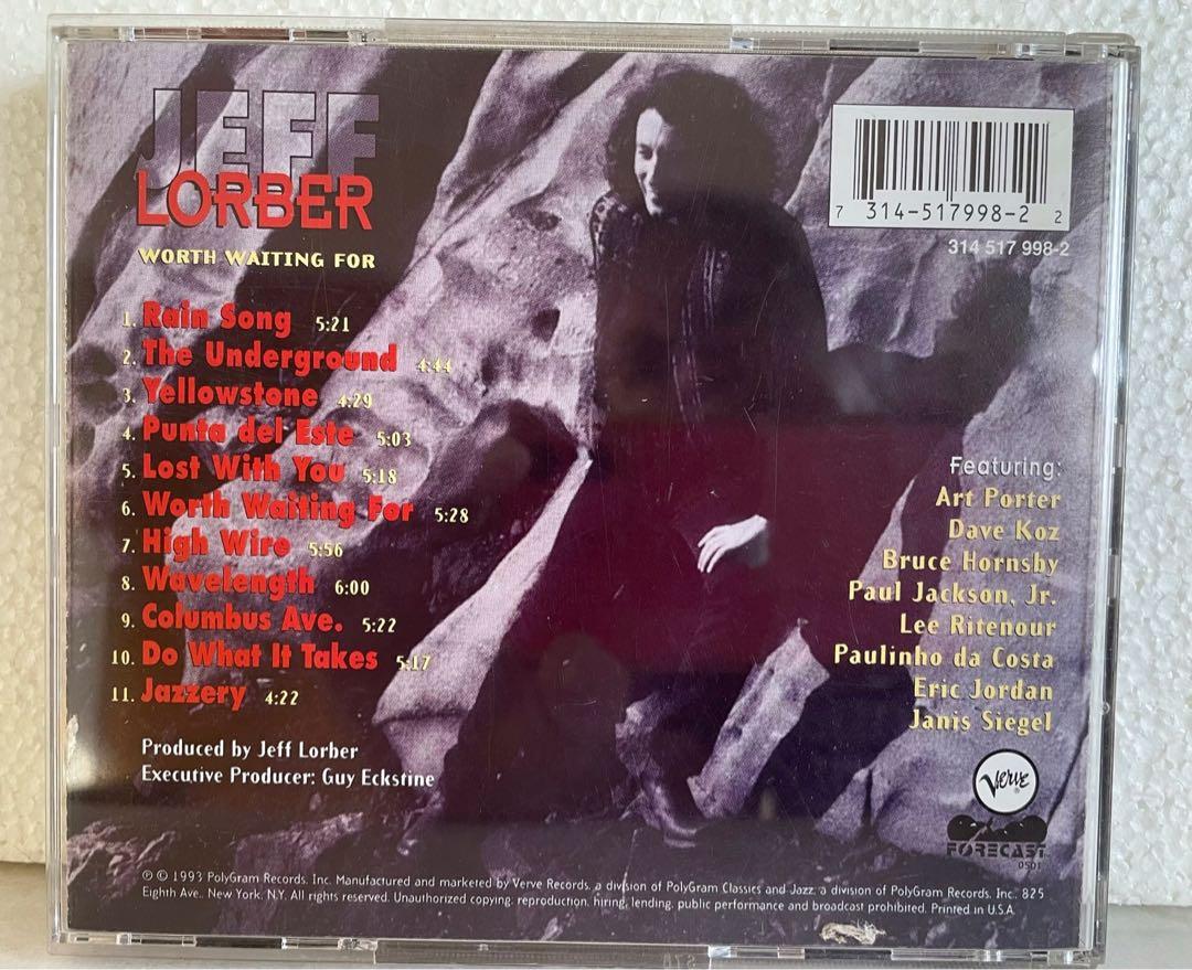 Jeff Lorber CD - Worth Waiting For, Hobbies & Toys, Music & Media, CDs ...