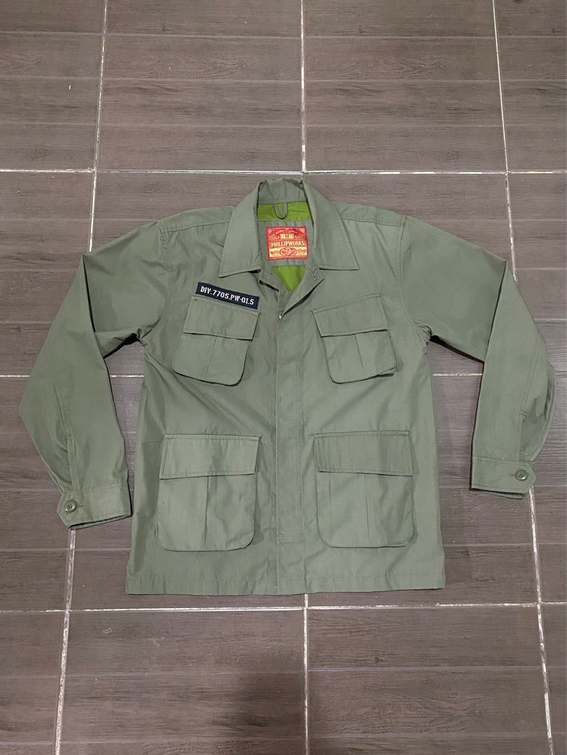 Jungle Military Jacket Ripstop, Men's Fashion, Coats, Jackets and ...