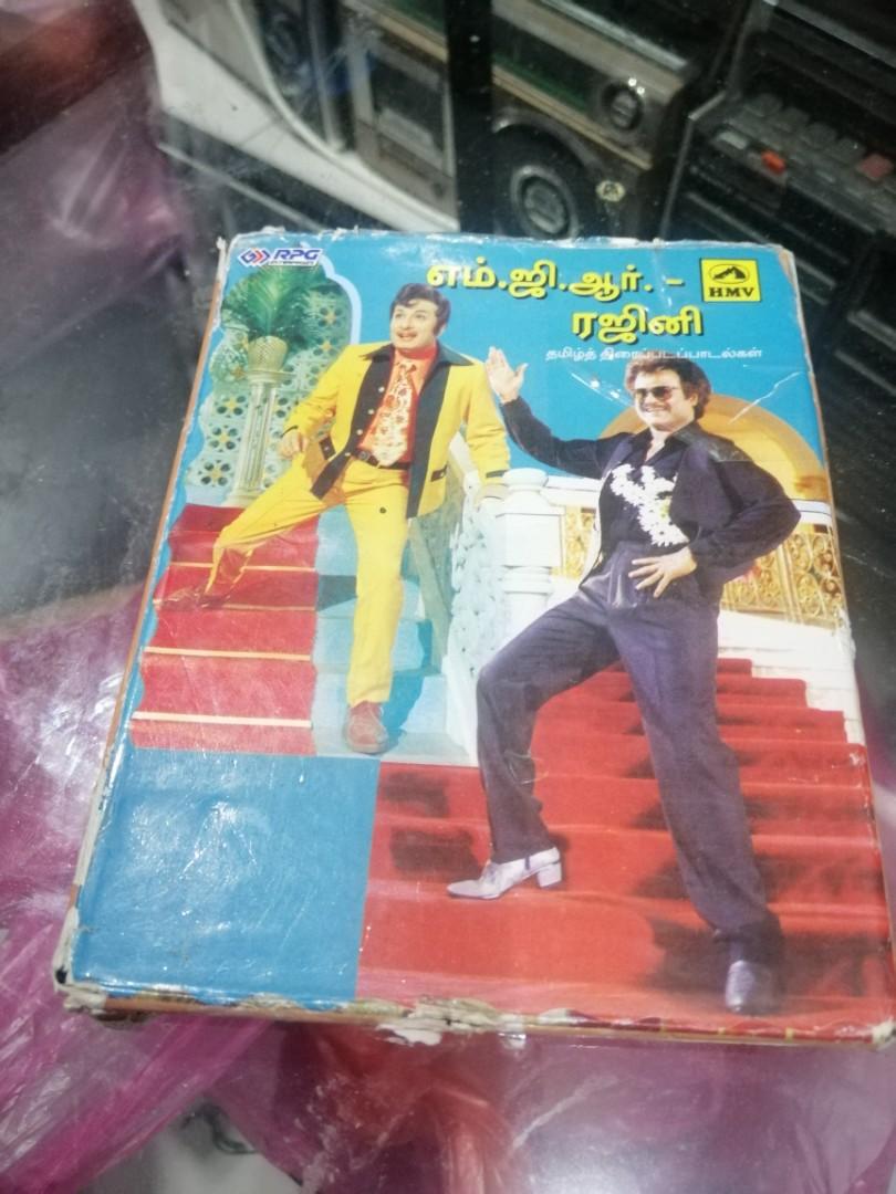 Kaset M. G. R & RAJINI - hits from tamil film, Hobbies & Toys, Music ...