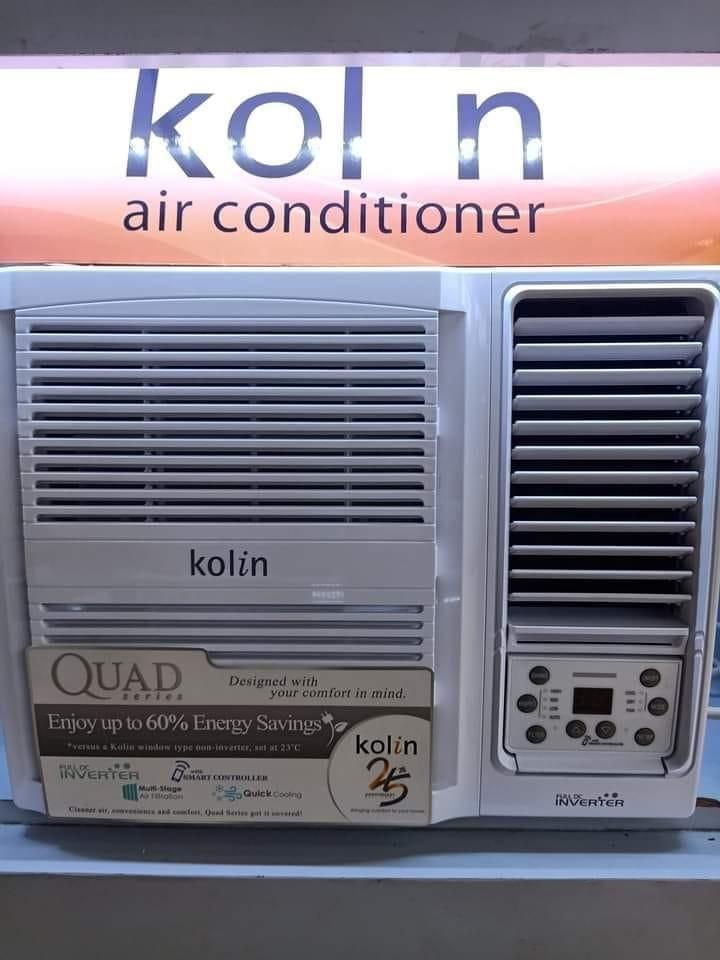 Kolin KAG-75WCINV 0.75 HP Window Type Airconditioner, TV & Home Appliances, Air Conditioning and ...