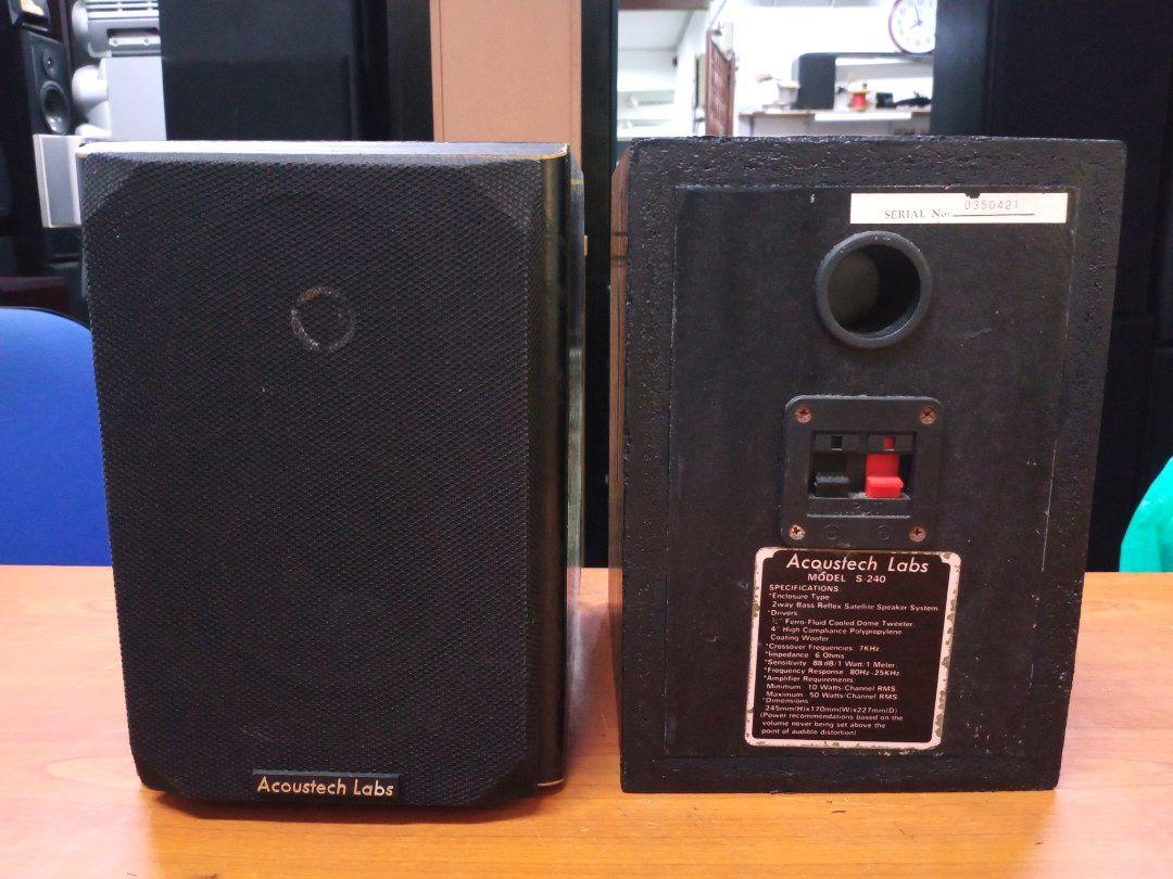 Ku acoustech labs bookshelf speaker elok, Audio, Soundbars, Speakers & Amplifiers on Carousell