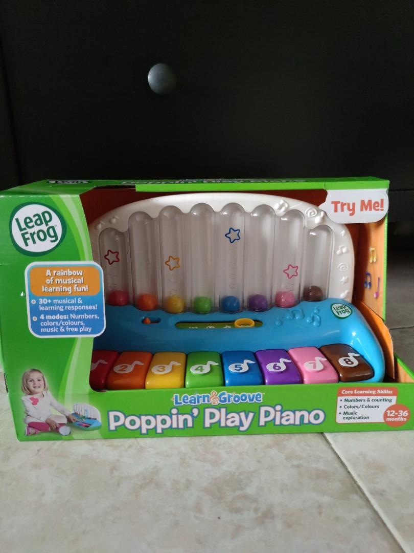 Leapfrog Poppin Play Piano, Hobbies & Toys, Toys & Games on Carousell