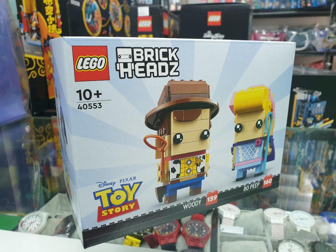 Lego Brickheadz 40553 Woody and Bo Peep, Hobbies & Toys, Toys & Games ...