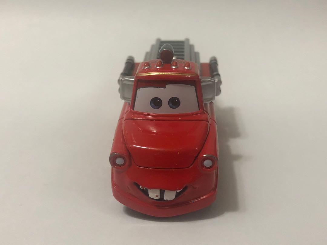 Lightning Mcqueen- Pixar Cars- Mater Fire Truck, Hobbies & Toys, Toys ...