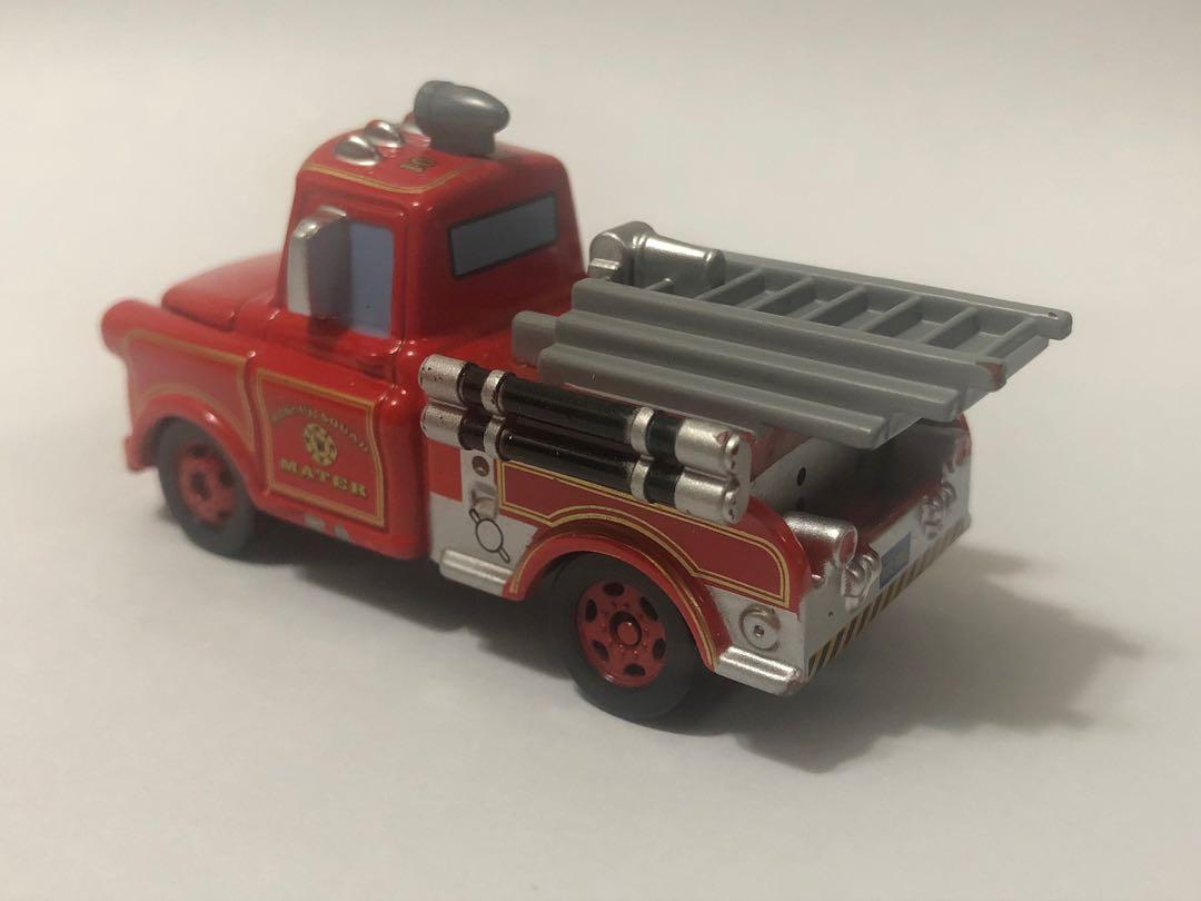 Lightning Mcqueen- Pixar Cars- Mater Fire Truck, Hobbies & Toys, Toys ...