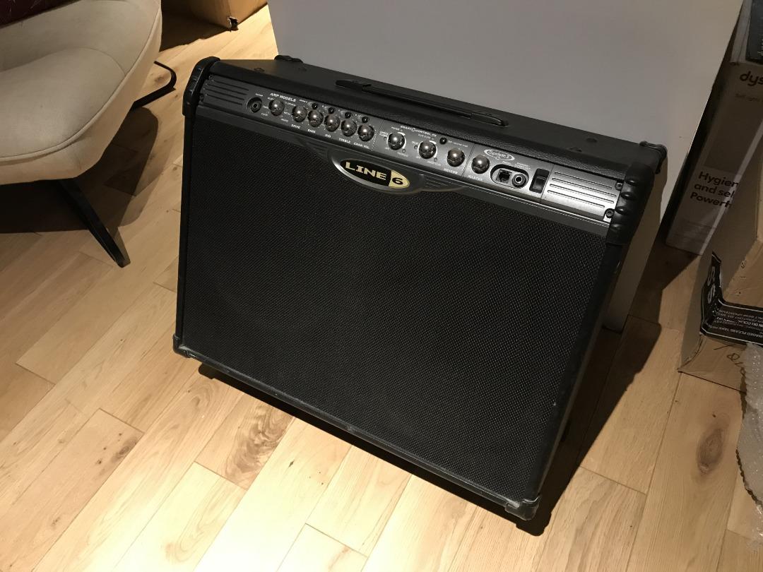 Guitar Amp - Line 6 Spider II 212 150-Watt 2x12" Digital Modeling Combo ...