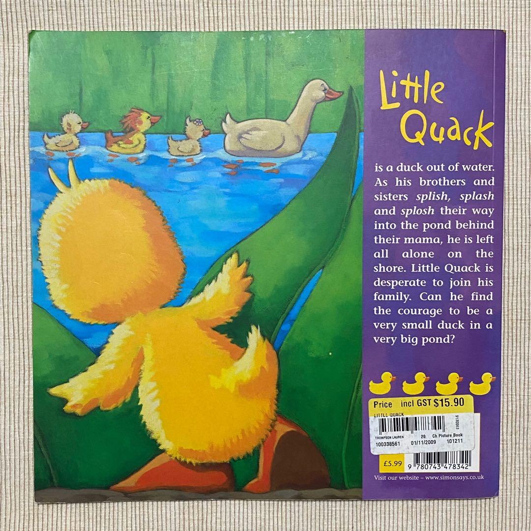Little Quack by Lauren Thompson, Hobbies & Toys, Books & Magazines ...